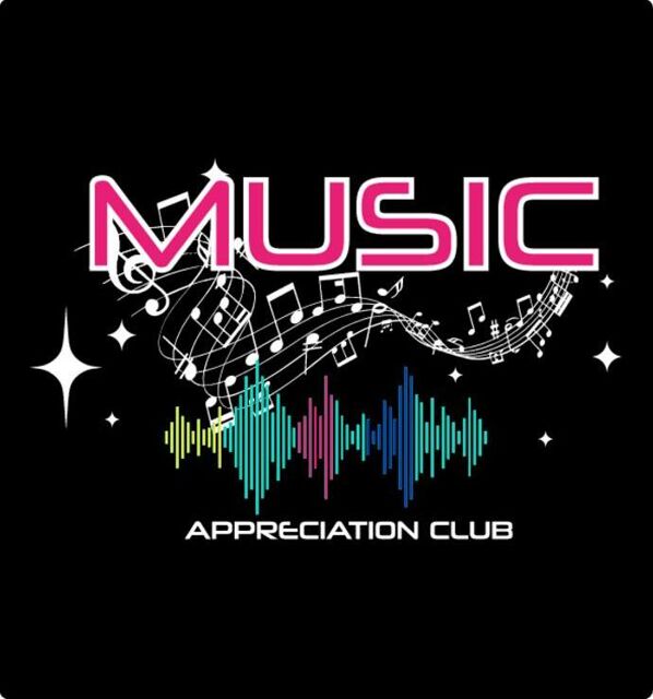 Y2K Neon Music Notes Soundwaves Sweater Music Appreciation Club Merch ...