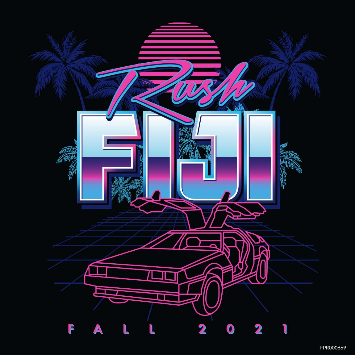 Vaporwave Car Streetwear Fall Rush Hoodie Phi Gamma Delta Merch | Fresh ...