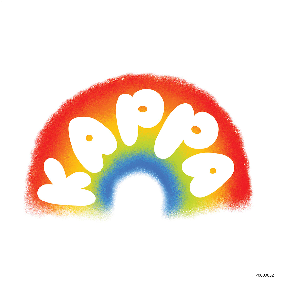 Cute Rainbow Spray PR Hoodie Kappa Kappa Gamma Merch | Fresh Prints