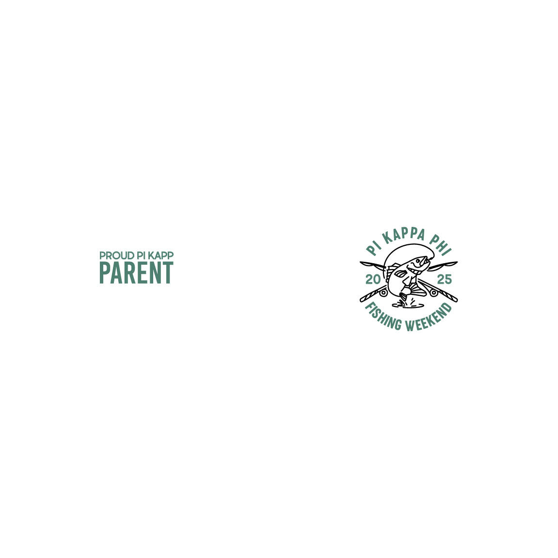Pi Kappa Phi Bold Texts Fishing Graphic Parent's Weekend Hoodie | Fresh ...