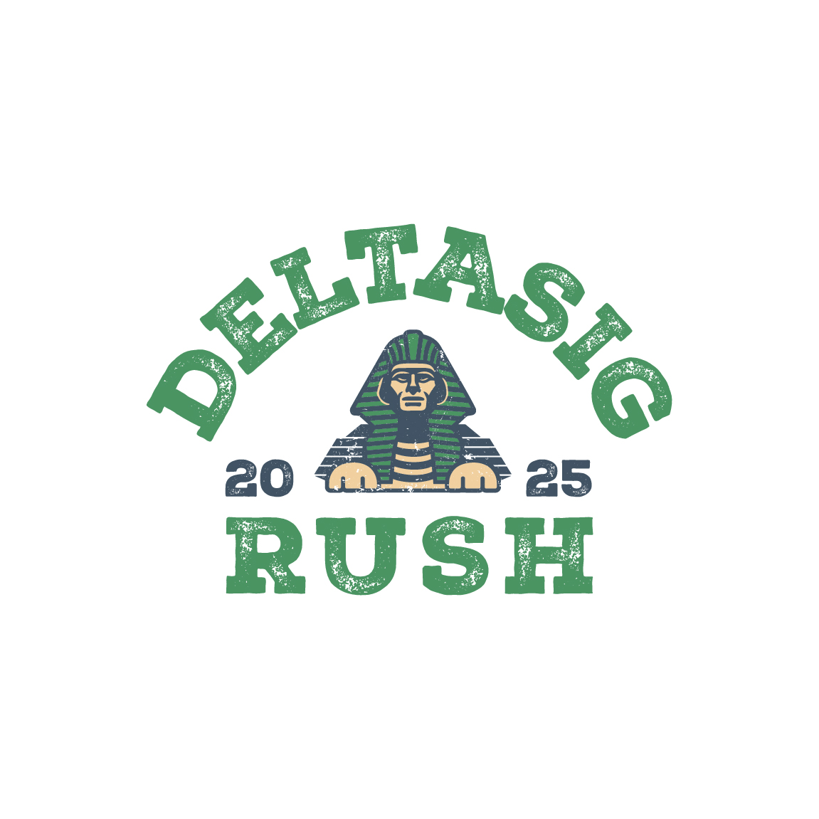 Delta Gamma Bold Arch Anchor Retreat Crewneck | Fresh Prints