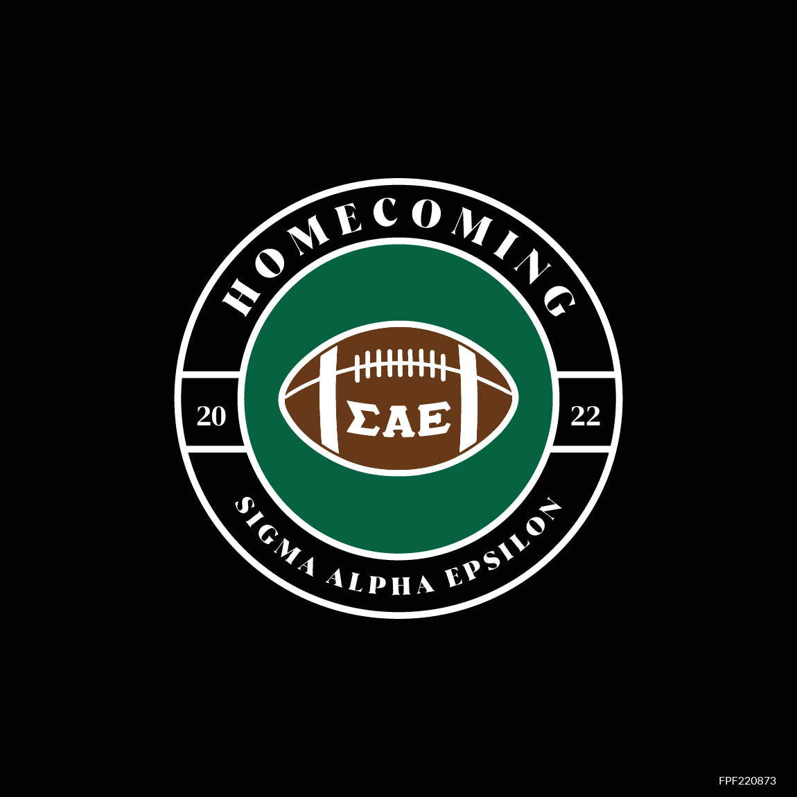 Simple Football Logo Homecoming Sweater Sigma Alpha Epsilon Merch ...