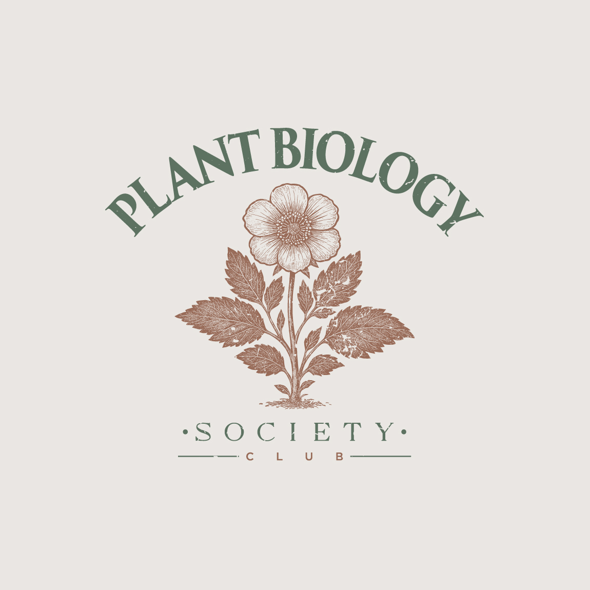 Plant Biology Society Vintage Floral PR Shirt | Fresh Prints