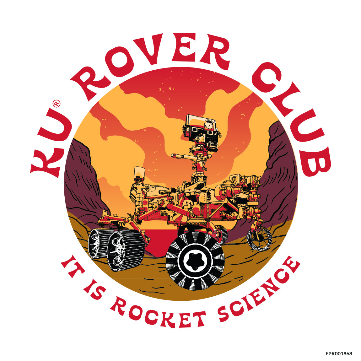 Cool Mars Rover Poster Shirt Rover Merch | Fresh Prints