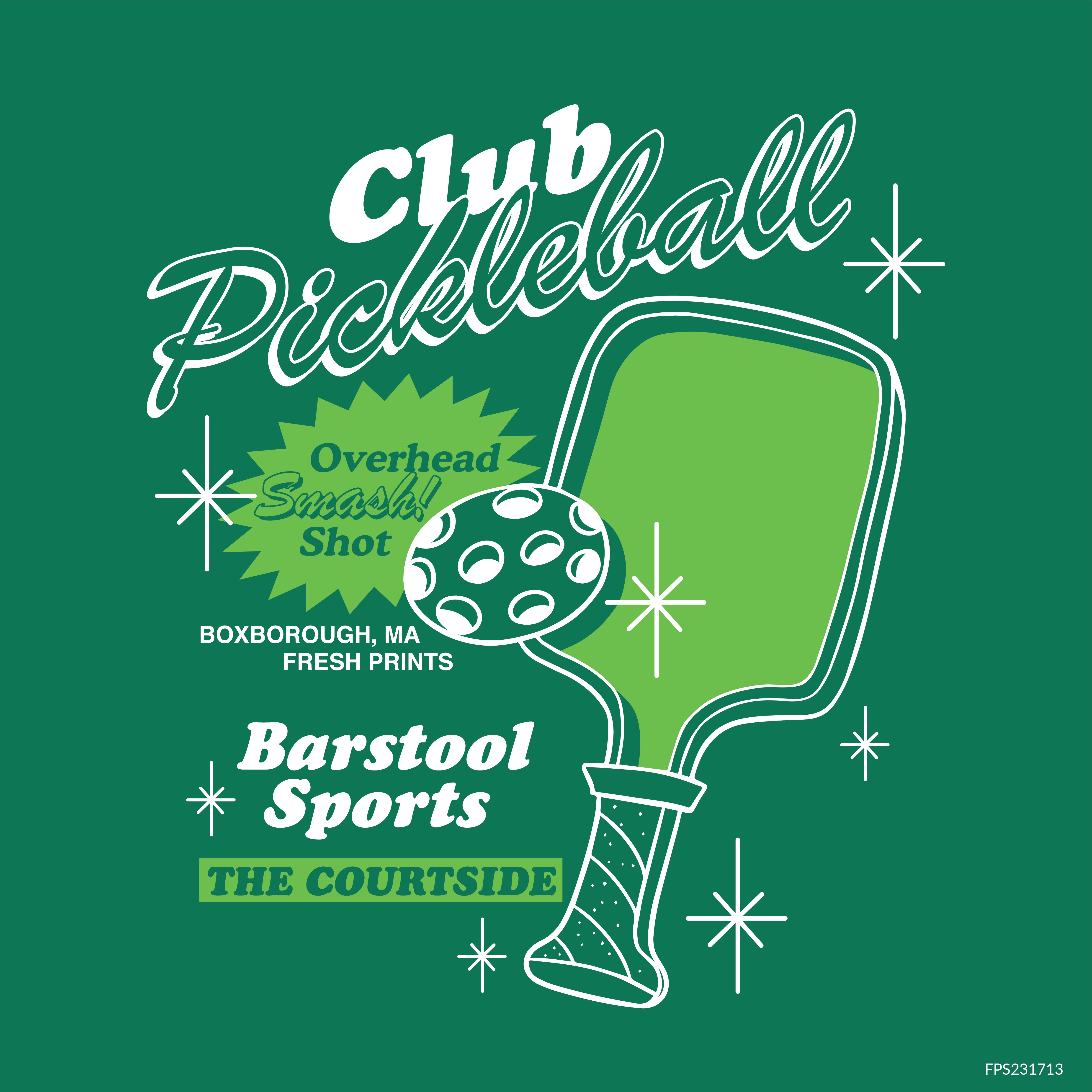 Green Pickleball Shirt Pickleball Merch | Fresh Prints