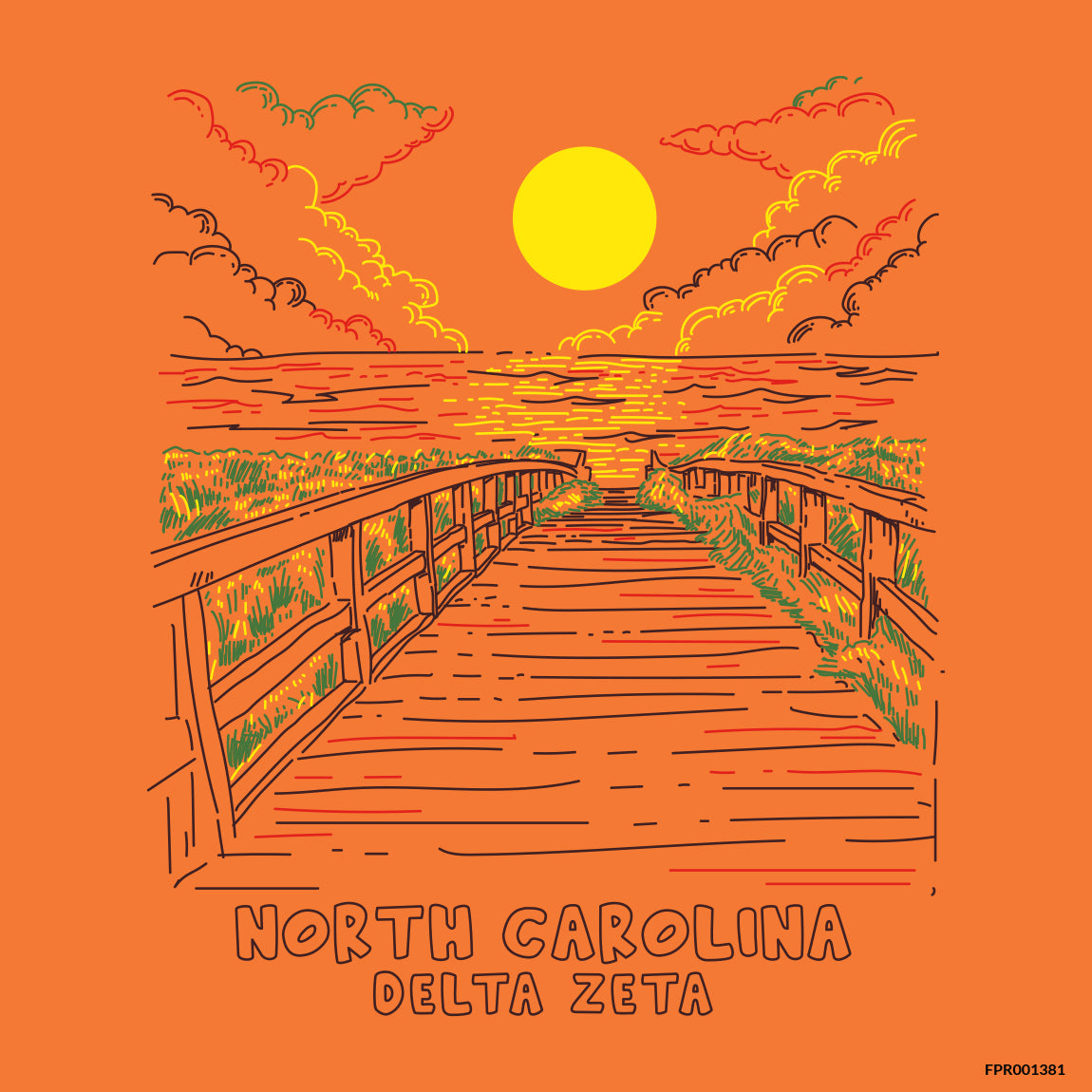 Simple Golden Hour PR Shirt Delta Zeta Merch | Fresh Prints