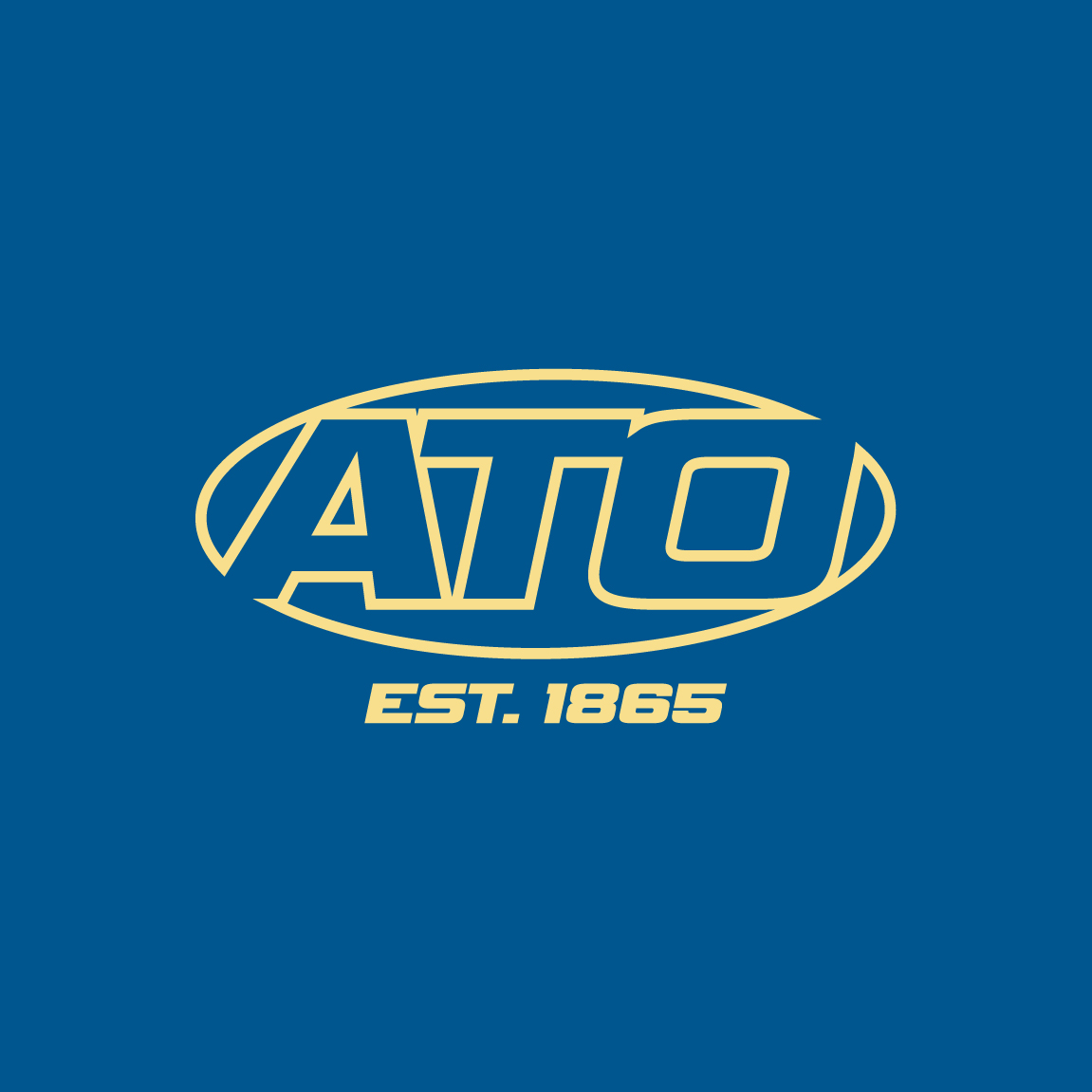 Alpha Tau Omega Bold Oval Logo PR Hoodie | Fresh Prints