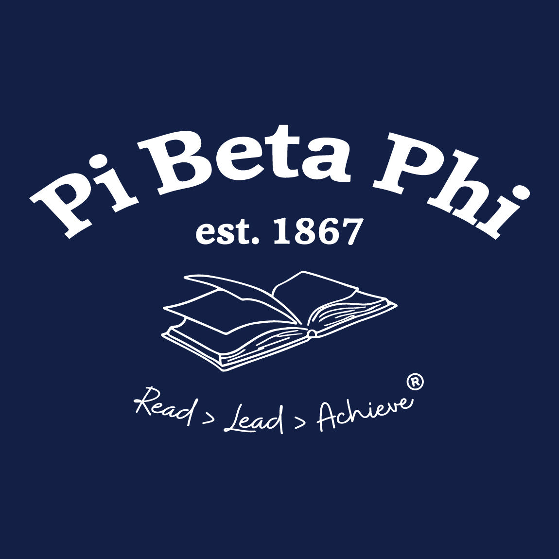 Preppy Simple Book Outline and Texts PR Shirt Pi Beta Phi Merch | Fresh ...