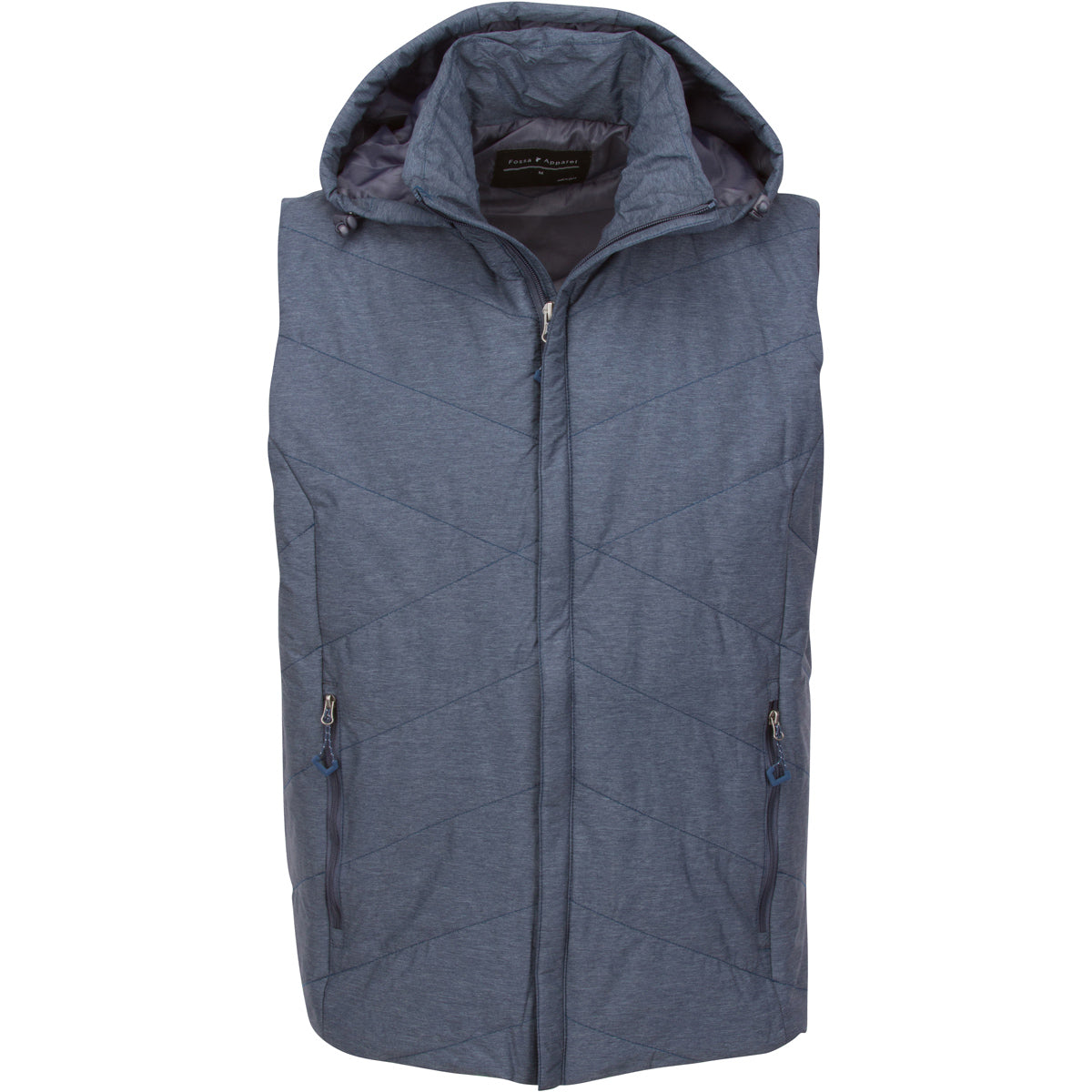 Fossa Apparel Jupiter Puffer Vest | Fresh Prints