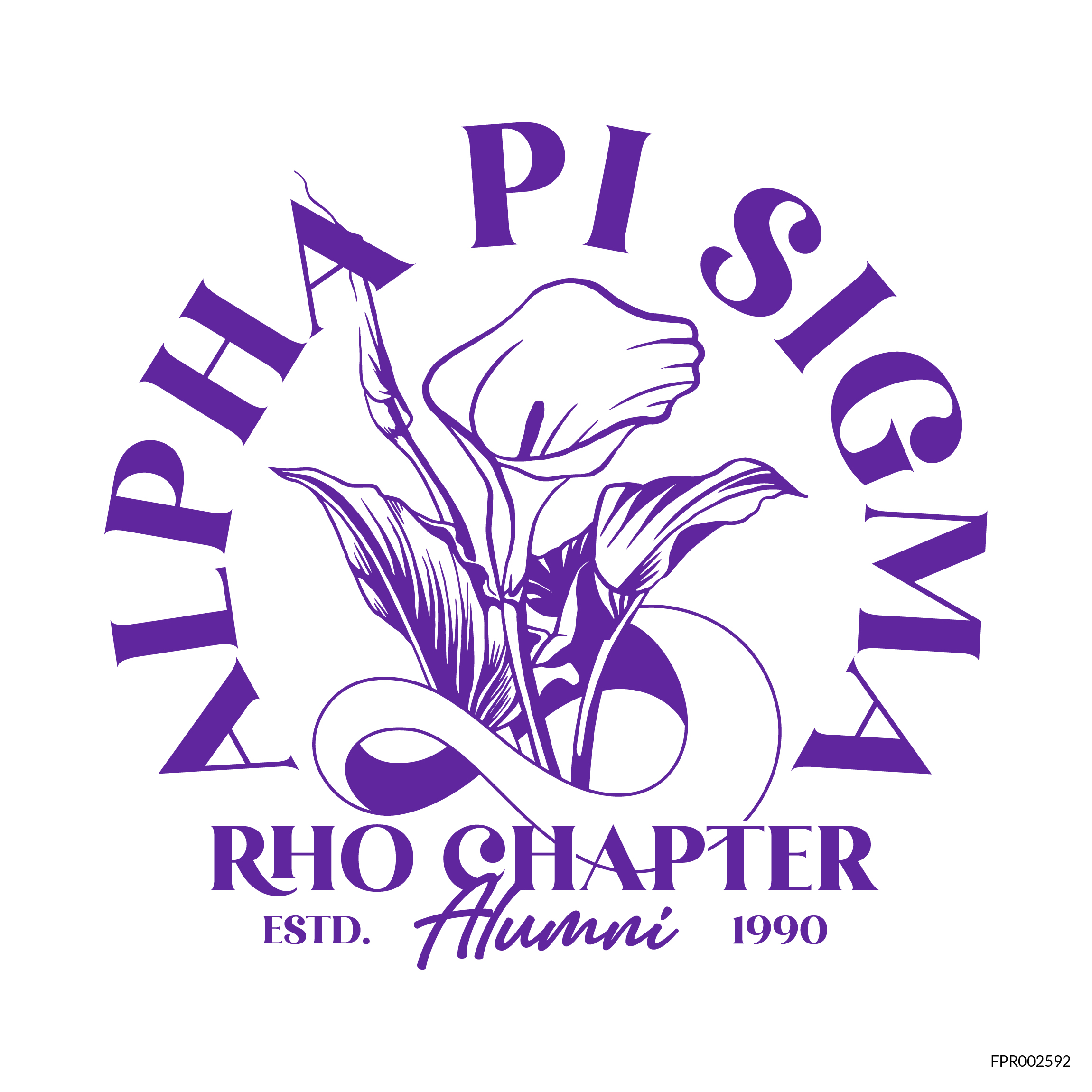 Simple Bellflower PR Cup Alpha Pi Sigma Merch | Fresh Prints